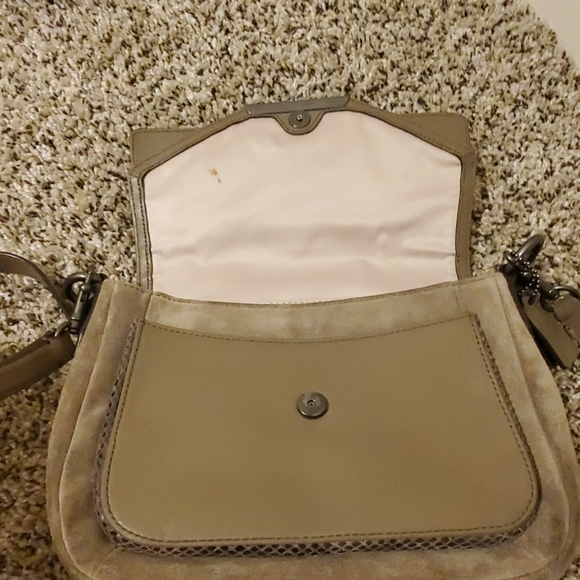 Coach | Bags | Coach Snakeskin Crossbody Bag | Poshmark